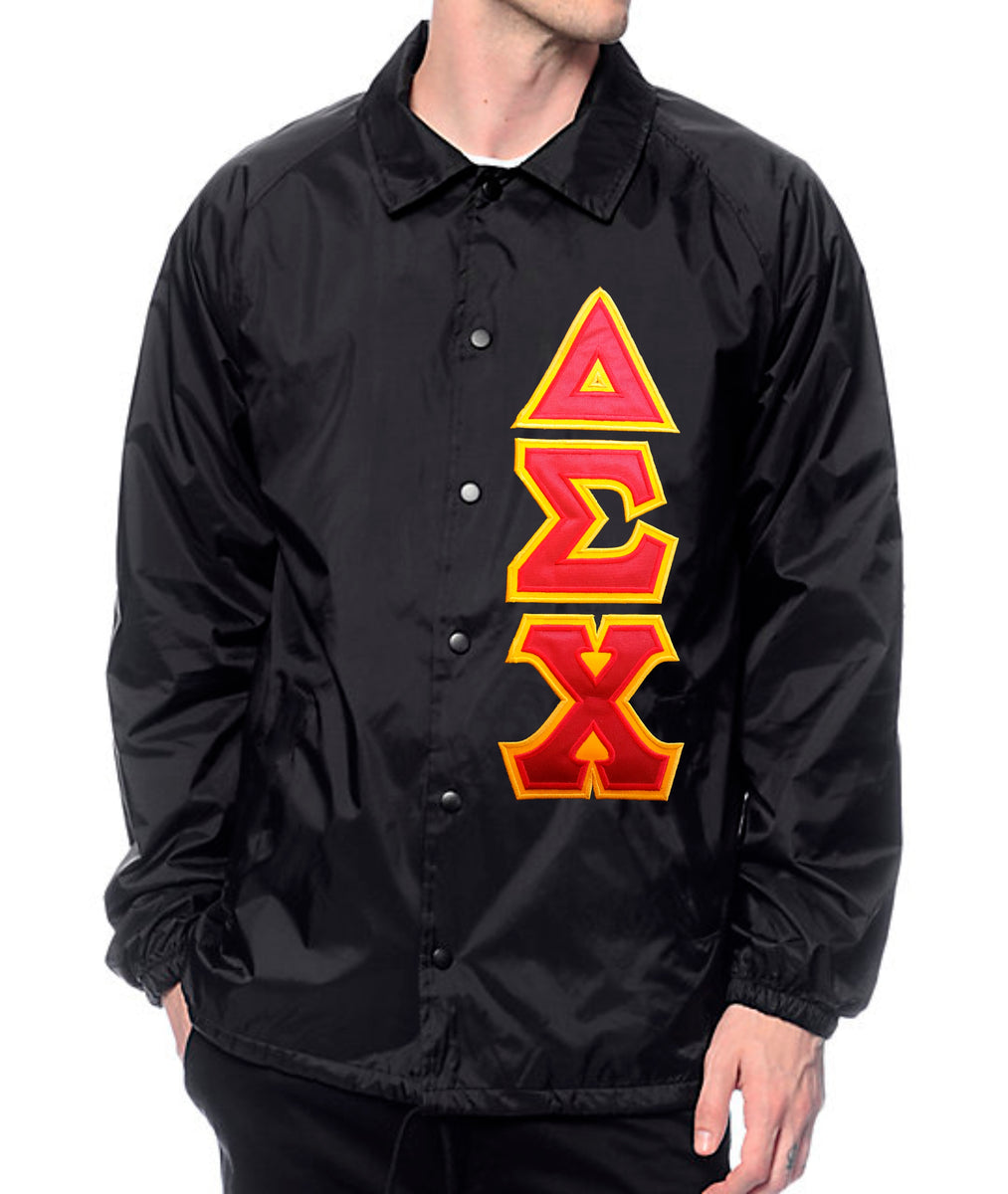 Delta Sigma Chi - Coaches Jacket – Greek Apparel and Hobbies