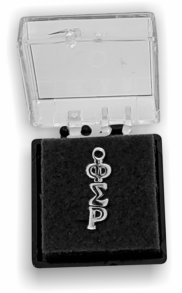 Sigma Nu Letters Silver