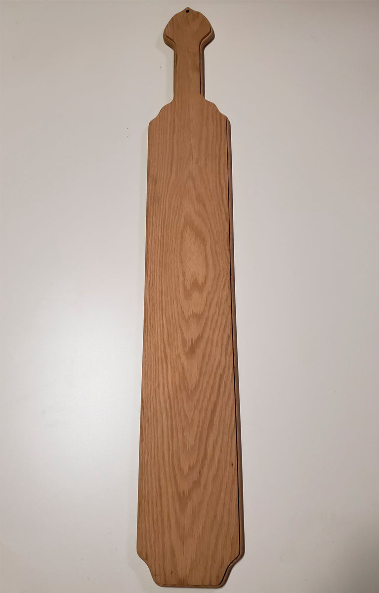 Paddle - Unfinished 4ft. Traditional Oak Paddle – Greek Apparel and Hobbies