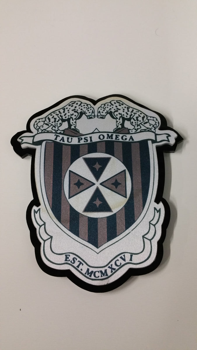 Tau Psi Omega - Full Color Crest – Greek Apparel and Hobbies